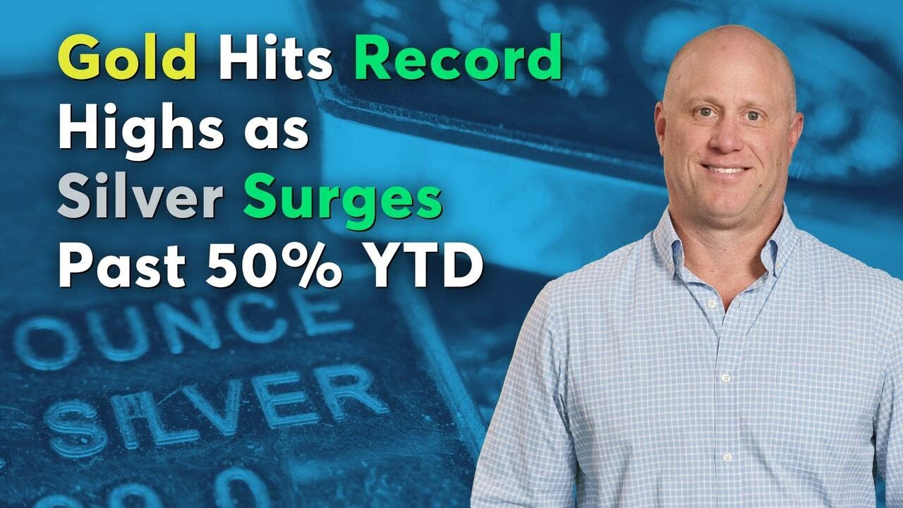 Gold Hits Record Highs as Silver Surges Past 50% YTD - YouTube