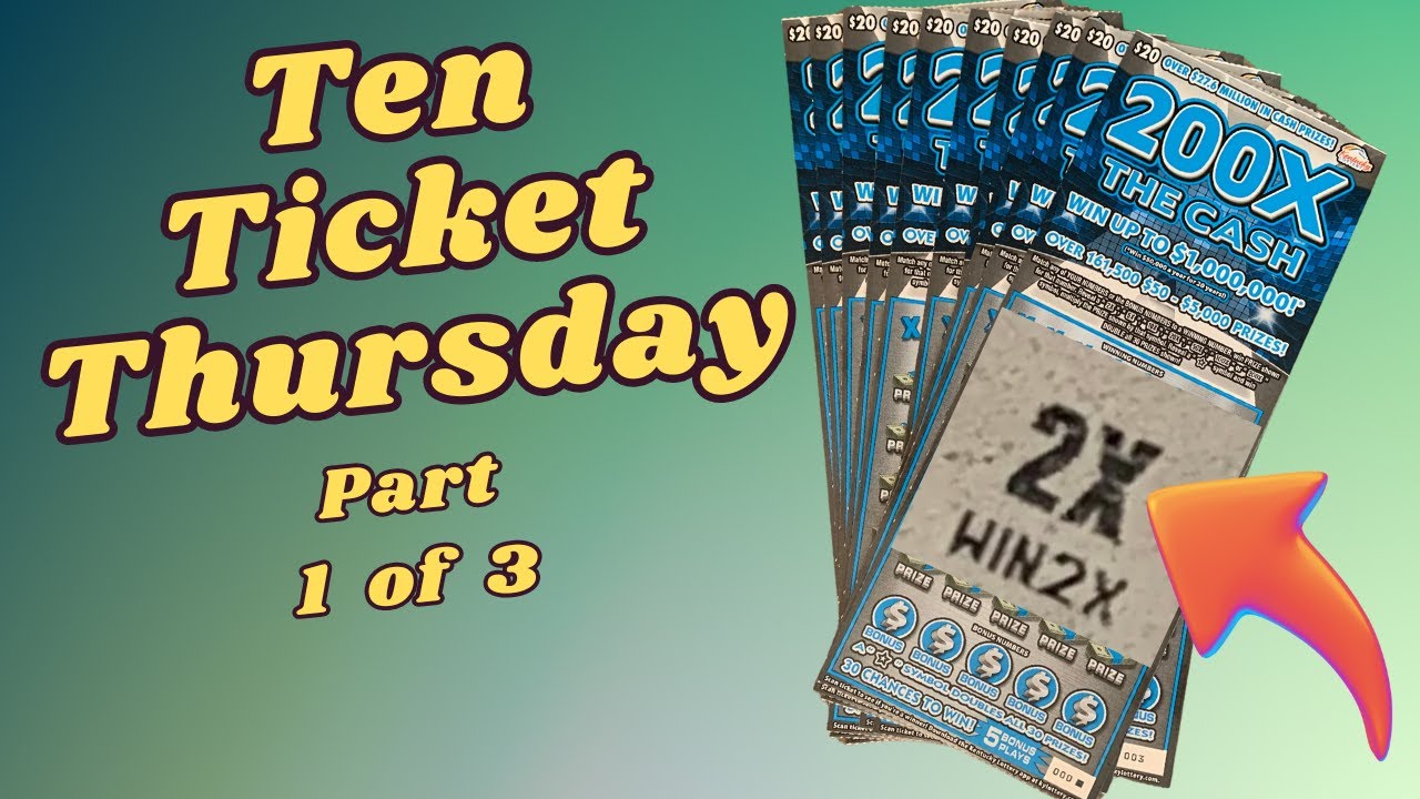 Scratching Ten of Kentucky's New $30 "200x The Cash" Tickets - YouTube