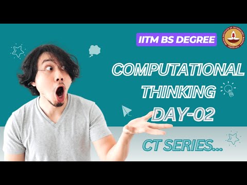 Computational Thinking : Pseudocode explanation🤩 | Day 02 | IITM BS Degree - CT Series! | CODER ...