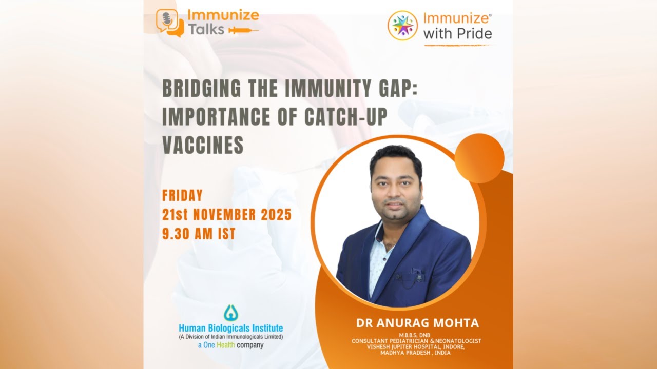 Bridging the immunity gap: Importance of Catch-up Vaccines - YouTube