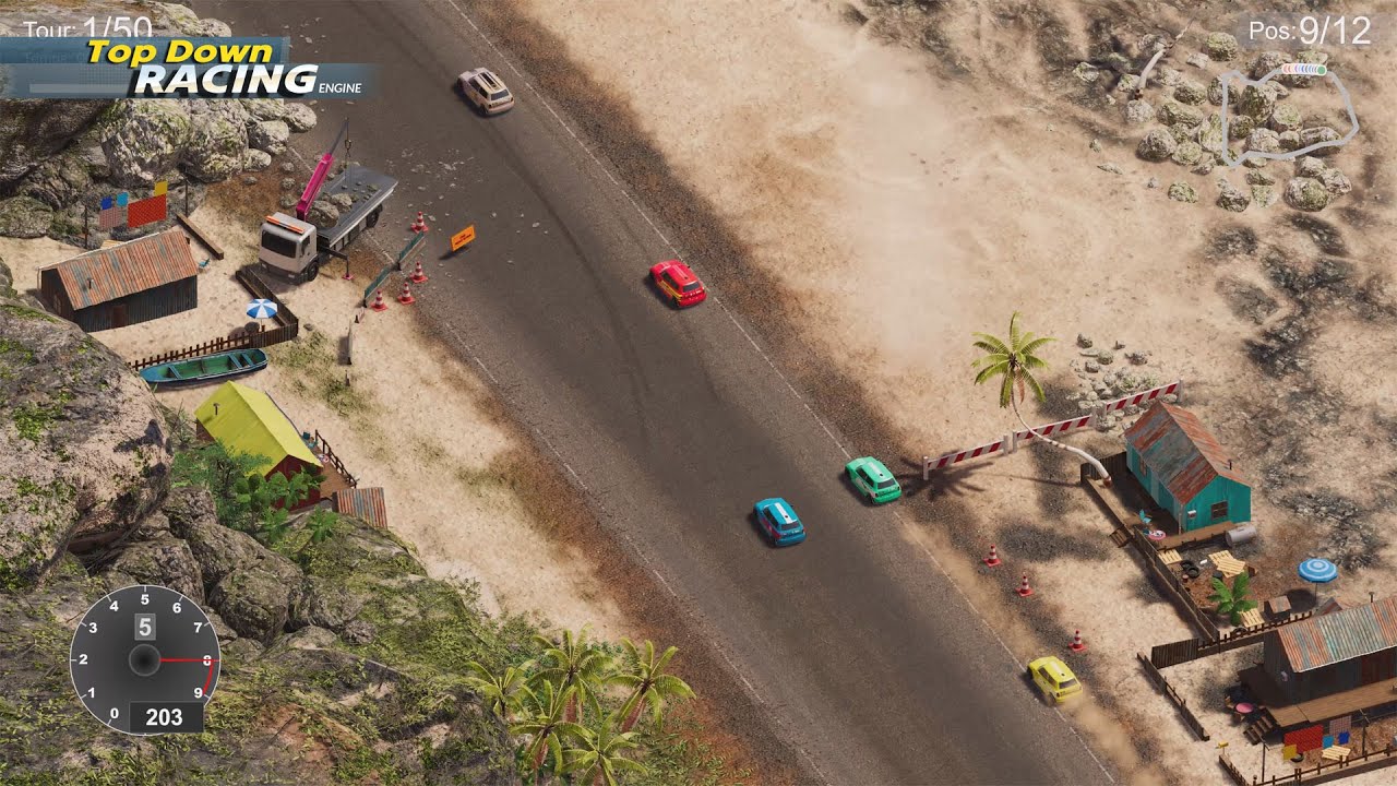 Top Down Car Racing Engine | Cameras Showcase | Unity 3D Asset - YouTube