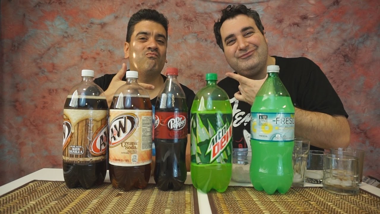 Argentino prueba Gaseosas Norteamericanas con el Capo !!! - YouTube