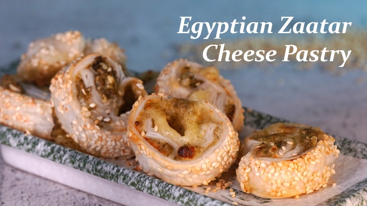 Egyptian Zaatar Cheese Pastry Recipe | Breakfast Ideas | Allspice ...
