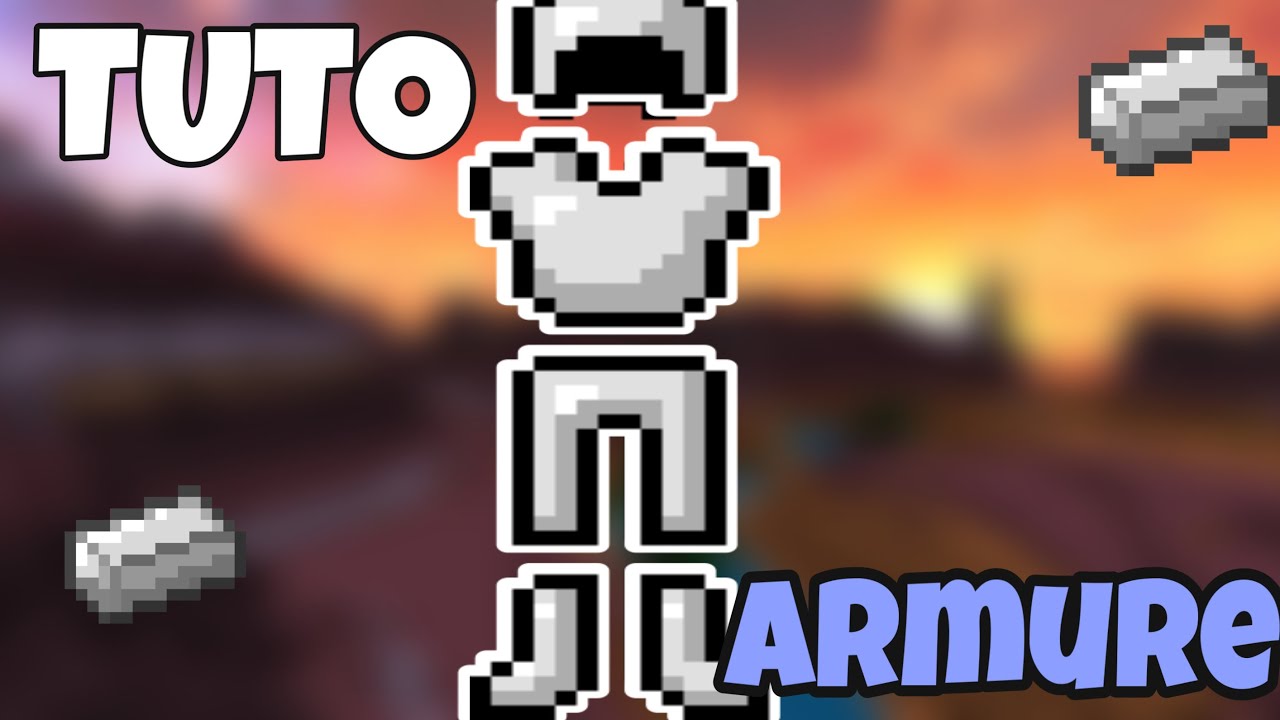 [TUTO]Comment faire une armure en fer :Minecraft - YouTube