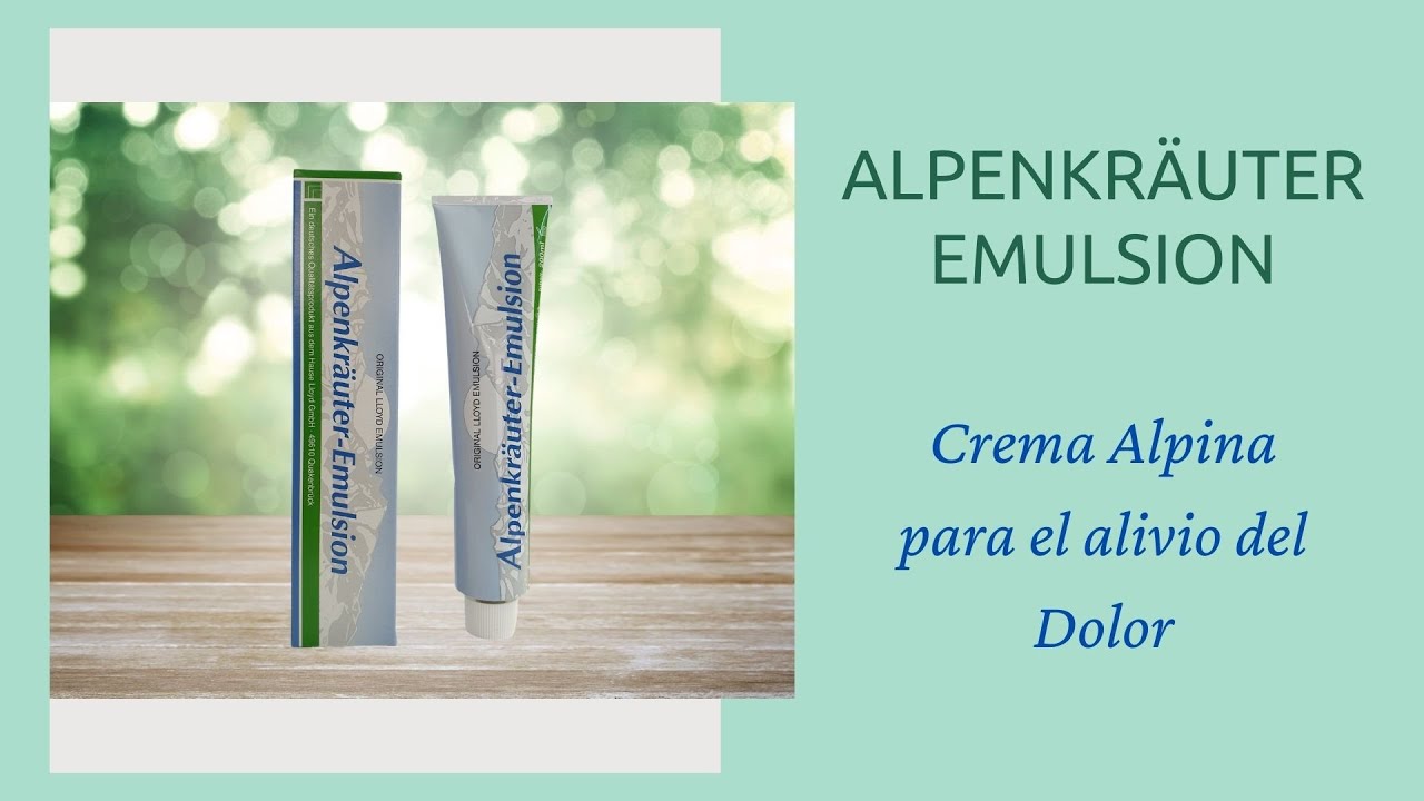 Alpenkrauter Emulsion | FvDirect - YouTube