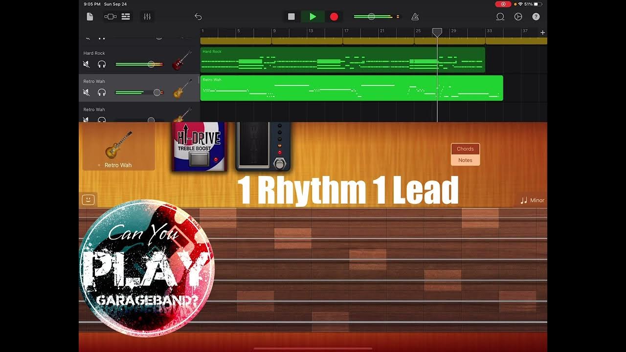 1 Rhythm 1 Lead in GarageBand - YouTube