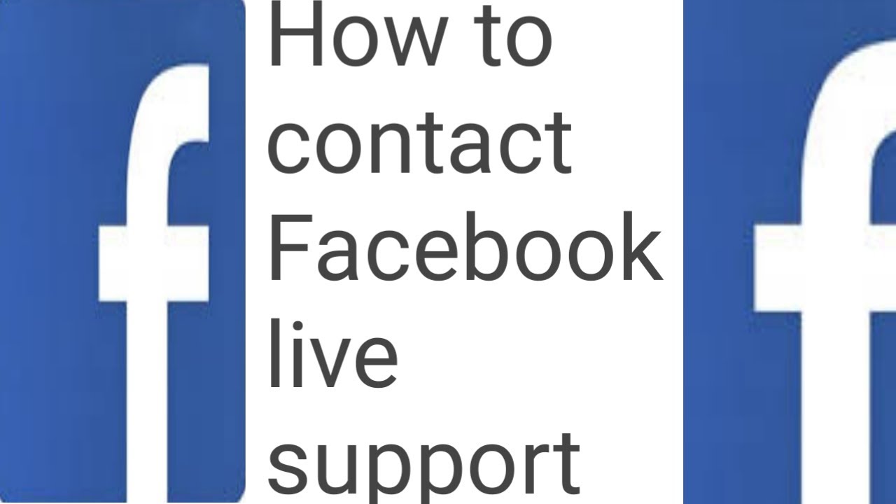How to contact Facebook live support in 2022 - YouTube