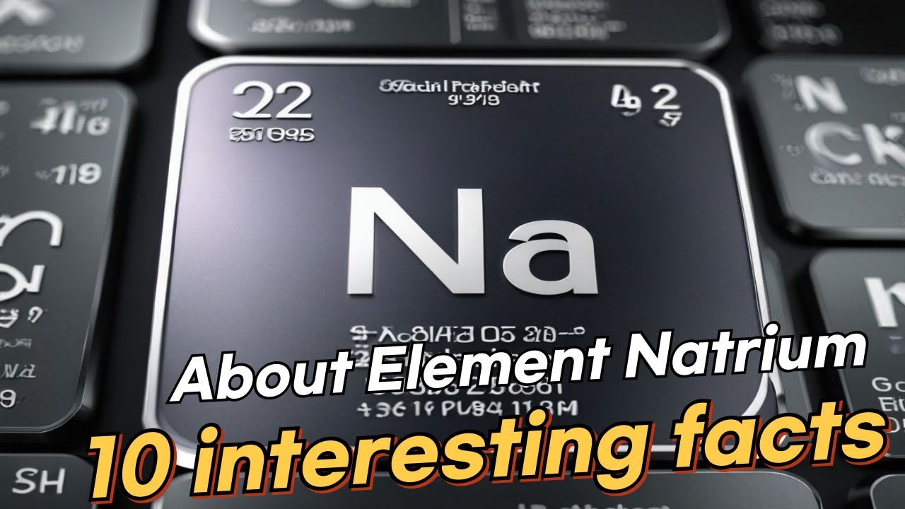 10 Interesting Facts About Elements Natrium | Real Facts | Amazing ...