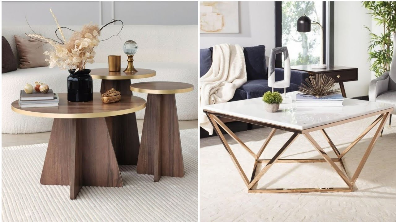 trending modren coffee table and center table decor ideas # ...