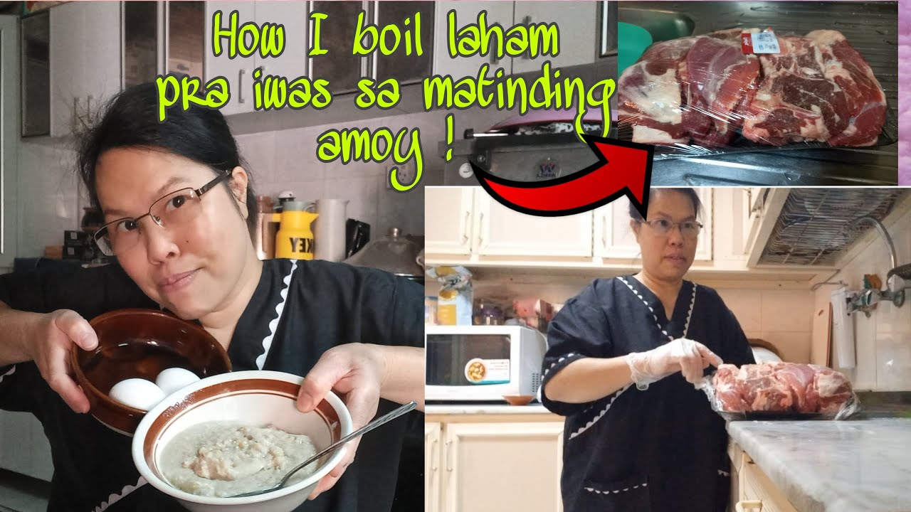BOILING LAMB MEAT /MUKBANG MY DIET FOOD /OFW SA KUWAIT 🇰🇼 - YouTube