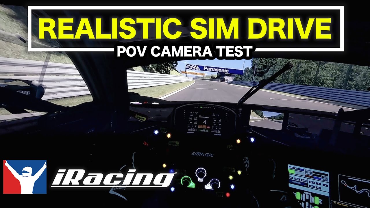 【iRacing】POV カメラテストをしてみた / REALISTIC SIM POV VIDEO /SIMAGIC - YouTube