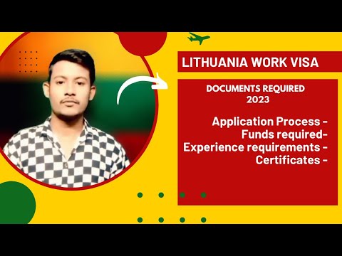 Lithuania Work Visa#Documents required for Lithuania work visa - YouTube