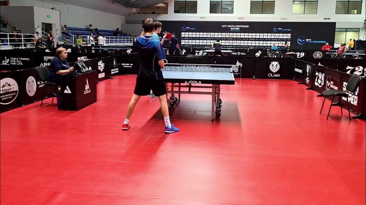 2024, WTT Batumi, U17 Boys четвертьфинал - YouTube