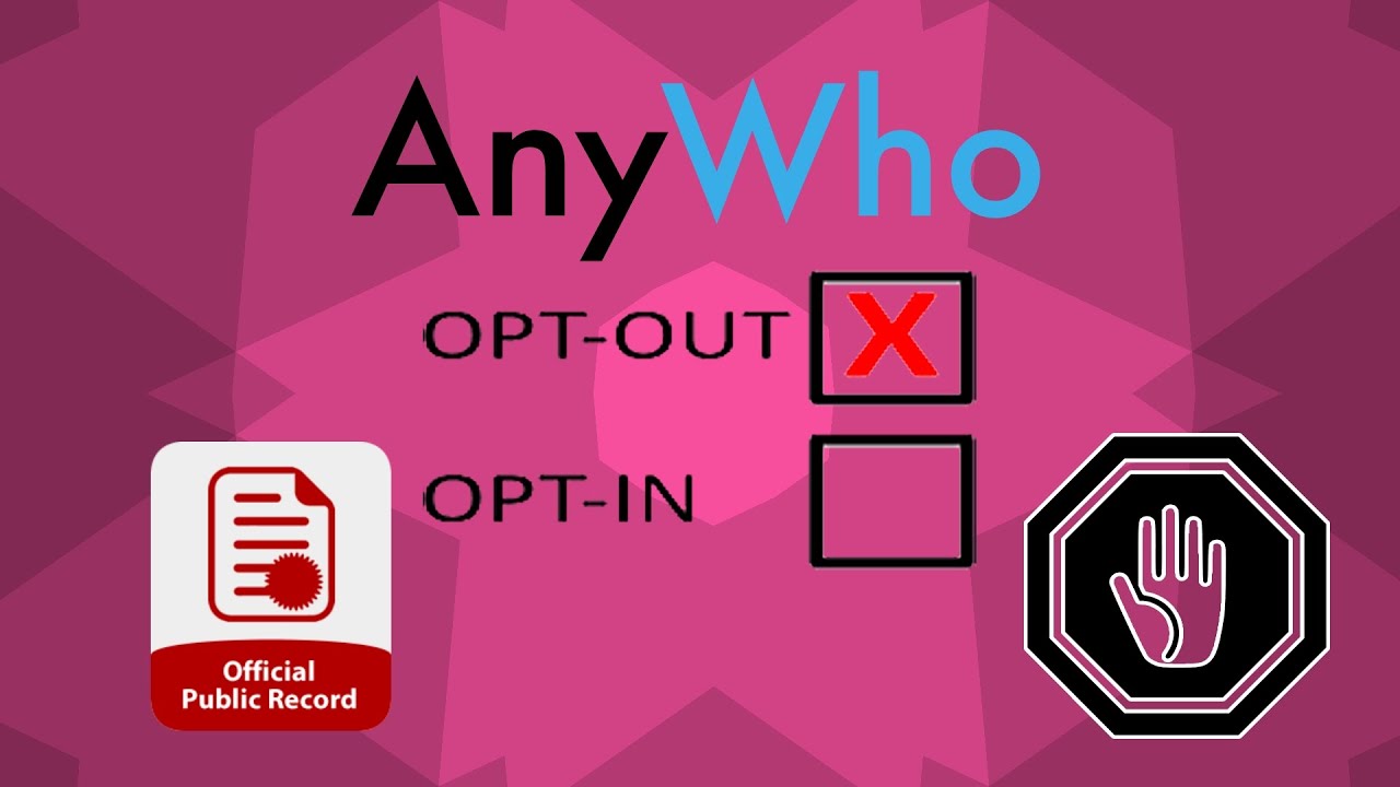 AnyWho Opt Out Of Public Record And Protect Your Personal Information ...