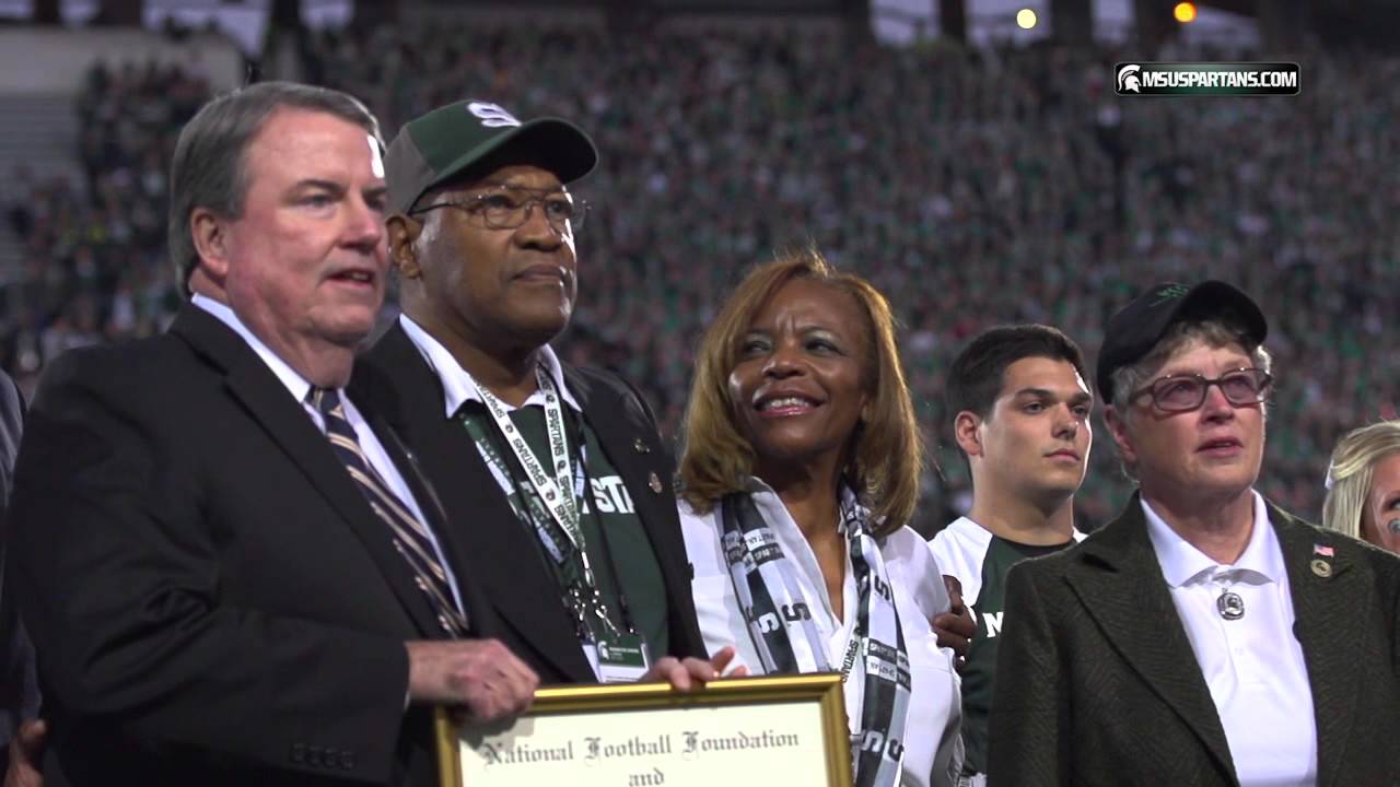 Former Running Back Clinton Jones Inducted into MSU "Ring of Fame ...