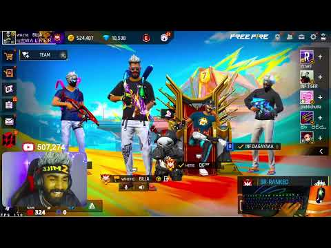 kiri putheeeeee - FREE FIRE LIVE   - BILLA