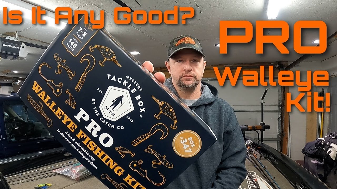 Mystery Tackle Box - Walleye Fishing Kit - Pro Box #347 From Scheels ...
