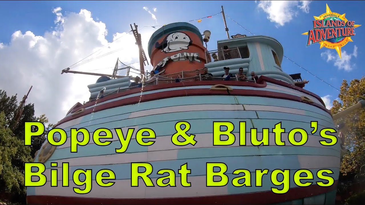 Popeye And Blutos Bilge Rat Barges Youtube