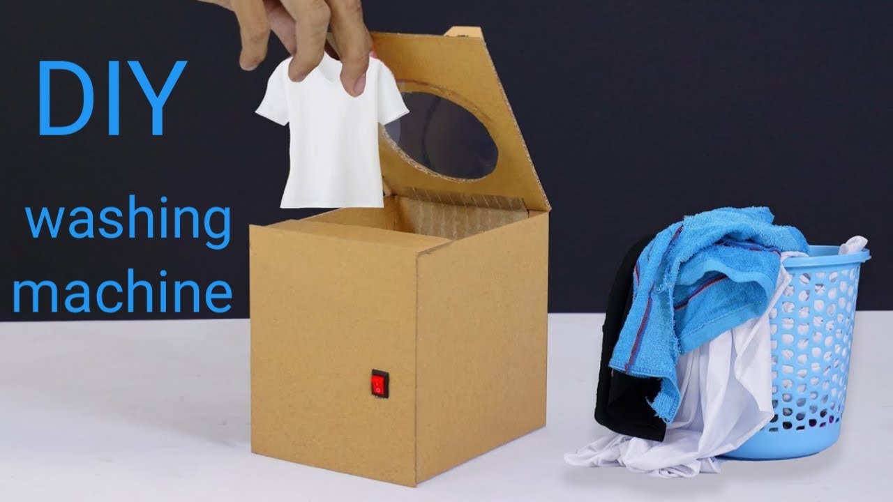 Diy washing machine - YouTube