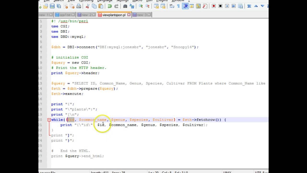 Creating a JSON Service, Part 5: Formatting Output for JSON - YouTube