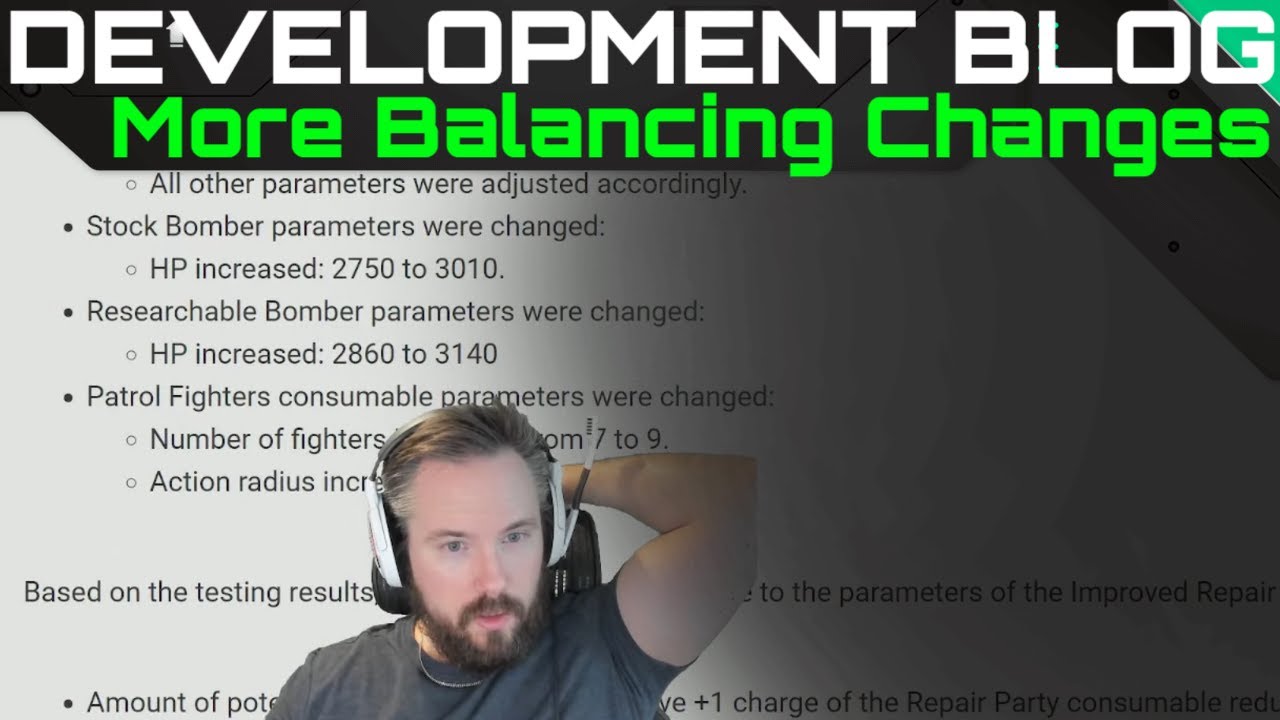 Development Blog - More Balancing Changes - YouTube
