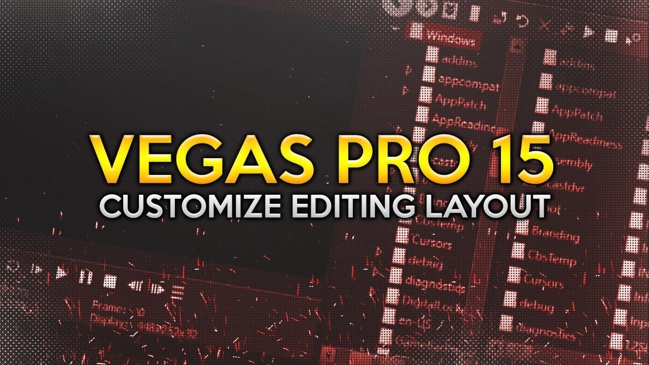 How To: Customize Layout in Vegas Pro 15 - YouTube