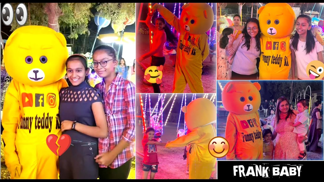 Handshake in public places Teddy bear prank in public places Crazy ...