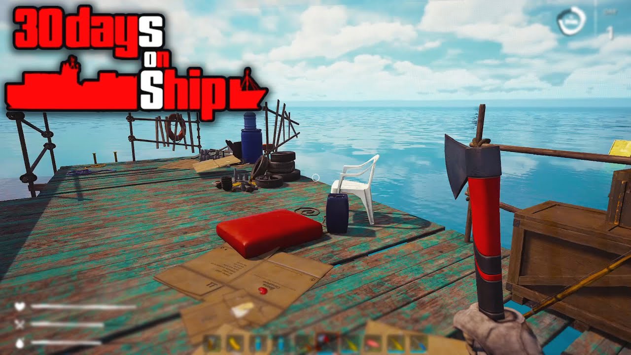 STRANDED at Sea "Alone" - 30 Days on Ship - YouTube