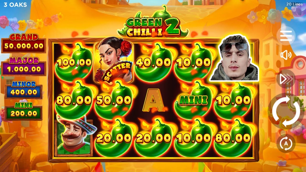 Green Chilli 2 New Game ️1XBET 💰 casino 🎰 Big win ️ 🔞 🔴 part 2 - YouTube