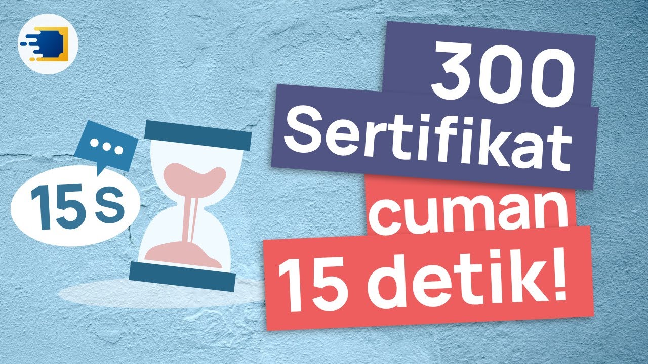 Buat Sertifikat Otomatis Menggunakan Certifast, 300 Sertifikat dibuat ...