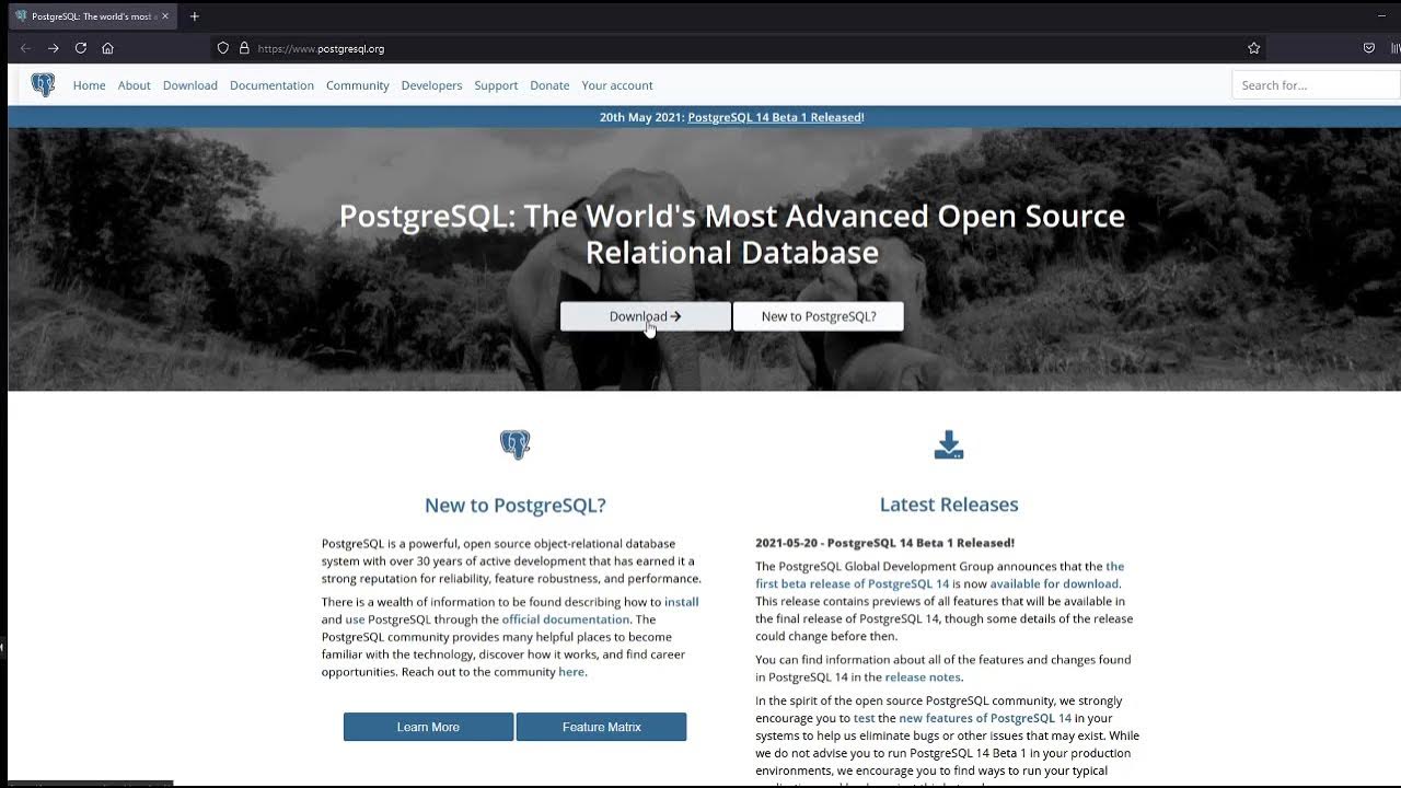 Instalación PostgreSQL - YouTube
