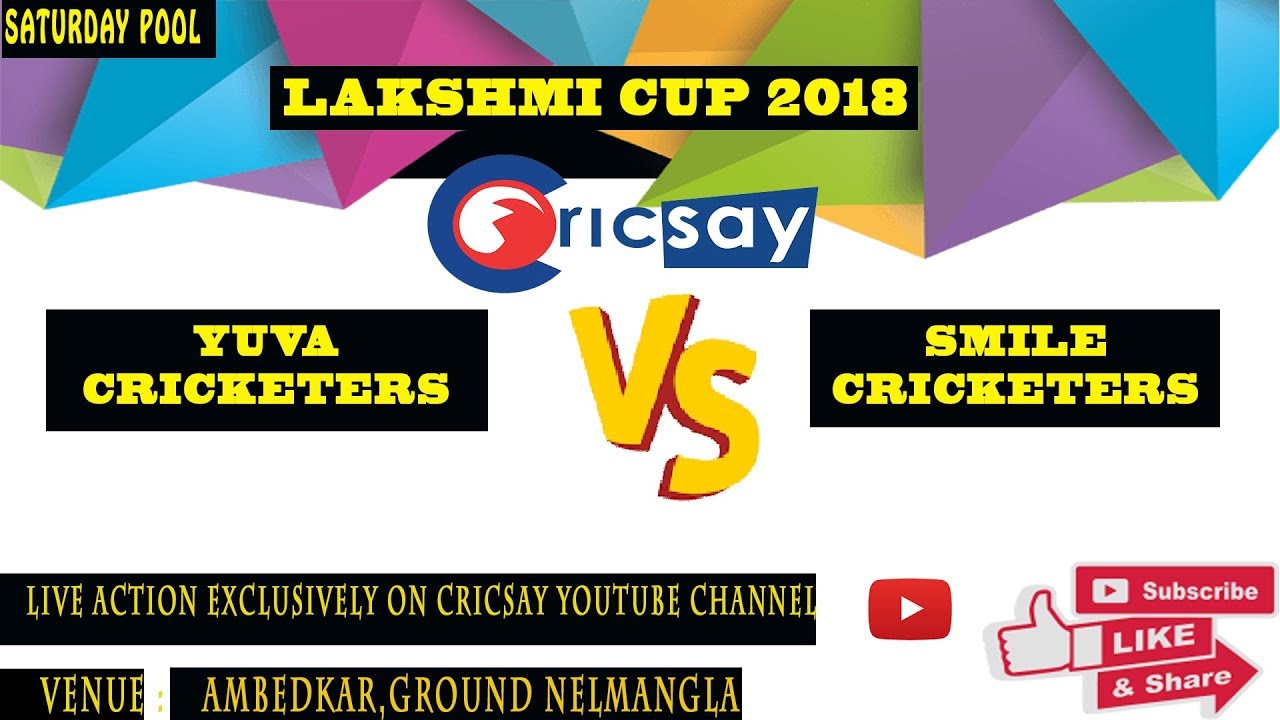 Laxmi Cup 2018 || Yuva Vs Smile Cricketers - YouTube