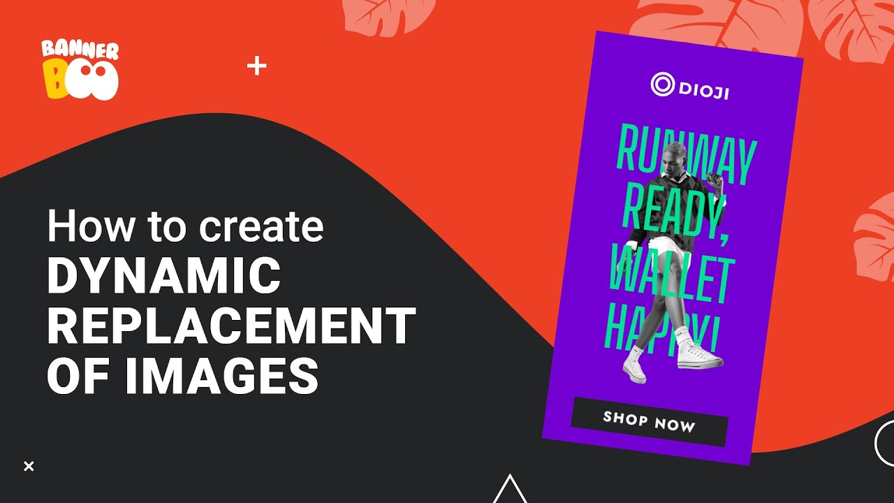 How To Create Dynamic Replacement Of Images in BannerBoo - YouTube