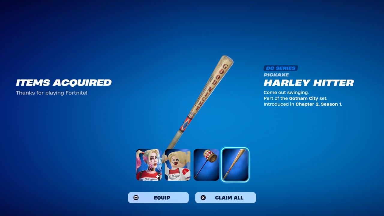 HARLEY HITTER PICKAXE RETURN RELEASE DATE IN FORTNITE ITEM SHOP 2024 ...
