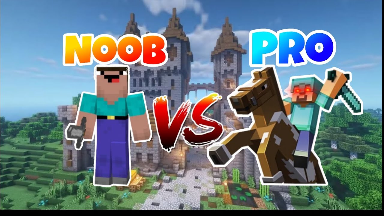 Noob Vs Pro In Minecraft || Noob Ne Pro Ka Horse Or Diamond Chura Liye ...