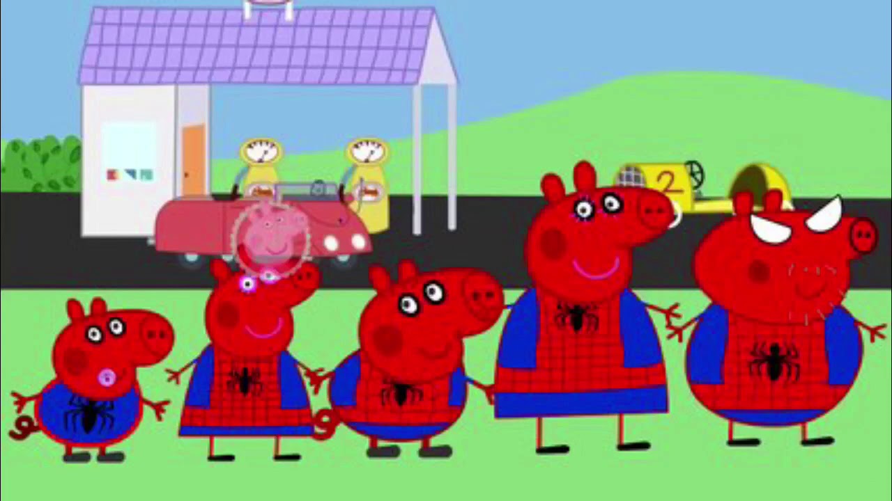 Peppa Pig Spider-Man - YouTube