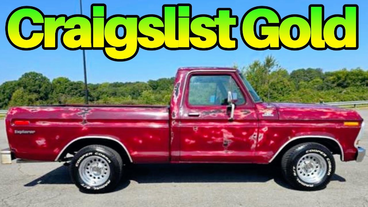 Craigslist Gold: 12 Classic Car & Truck Finds for Sale by Owner! - YouTube