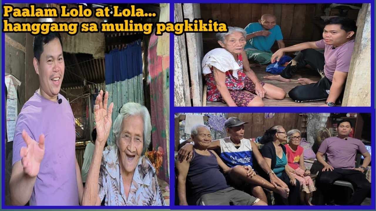 SALAMAT AT NAPASAYA NATIN ANG MGA LOLO AT LOLA | PAALAM😪 - YouTube
