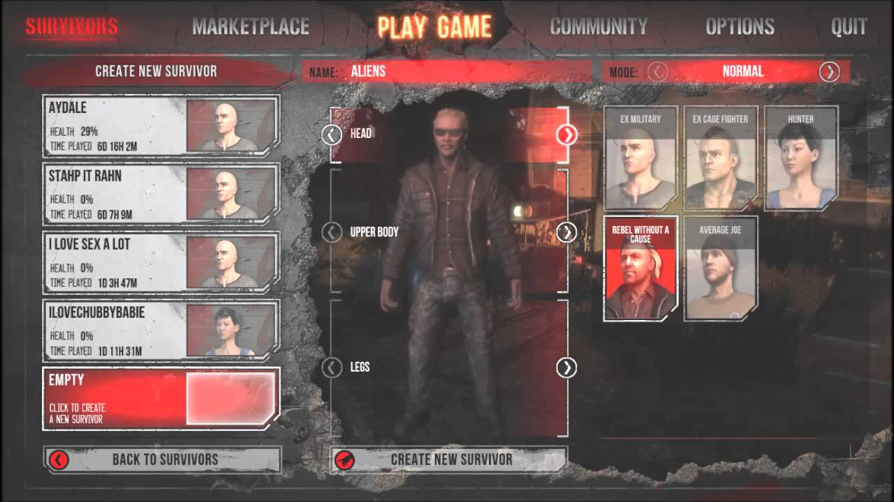 WarZ All Characters and Skins - YouTube