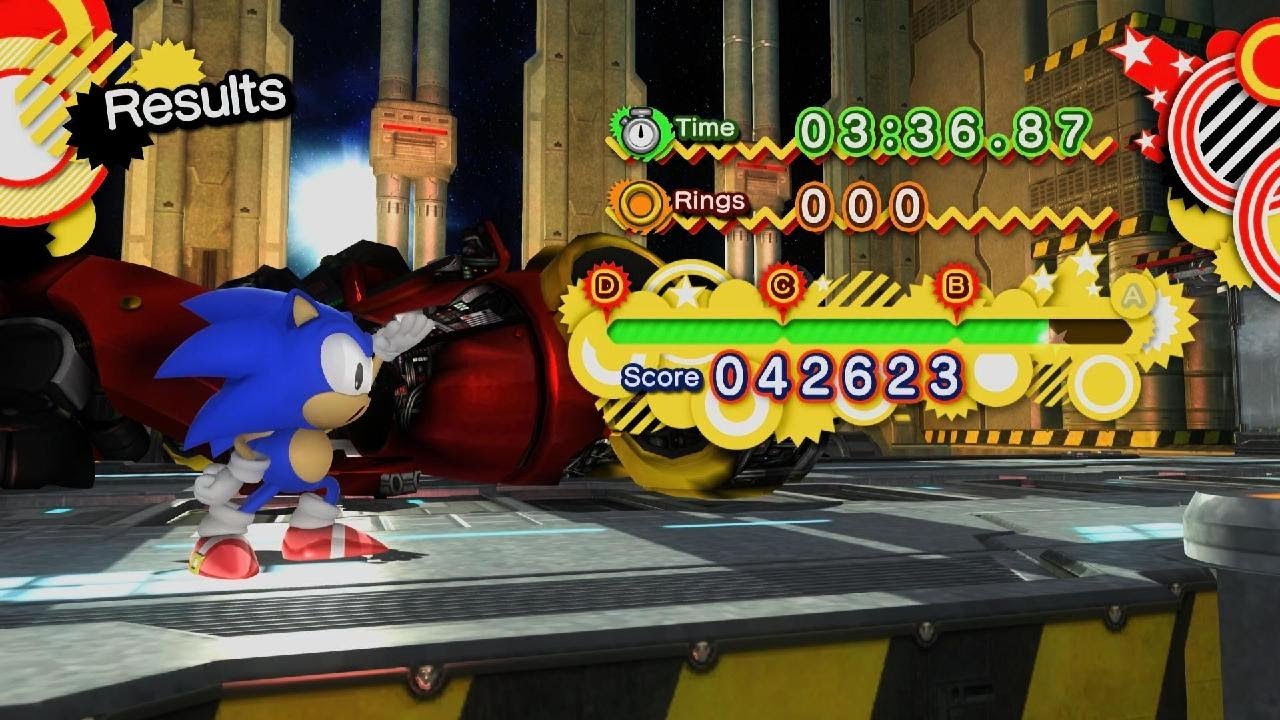 SONIC X SHADOW GENERATIONS PS5 "Death Egg Robot Defeated!" - YouTube