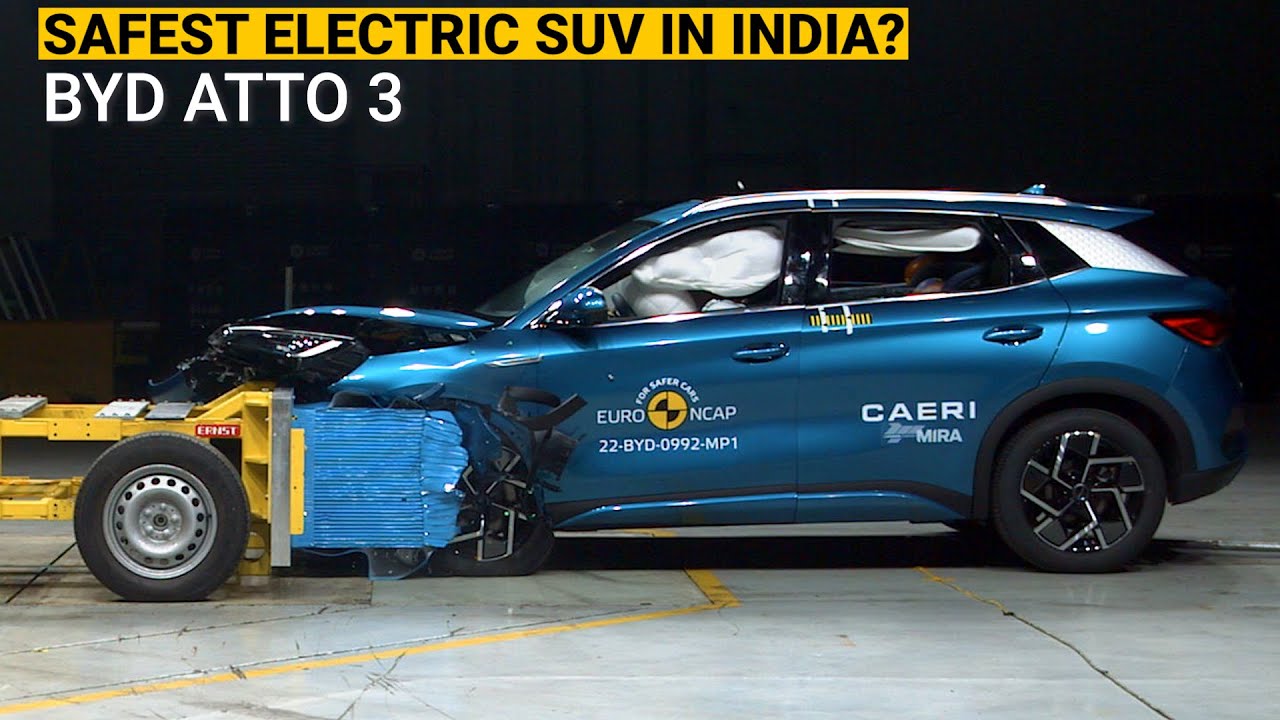 Is BYD Atto 3 India's safest electric SUV? This is what crash test ...