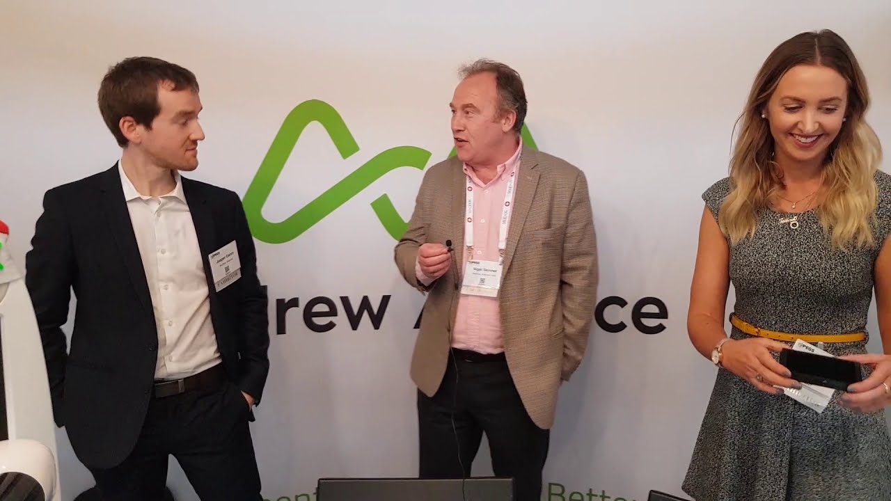 #LiveWithChaudhey with Nigel Skinner Andrew Alliance at PEGS Europe ...