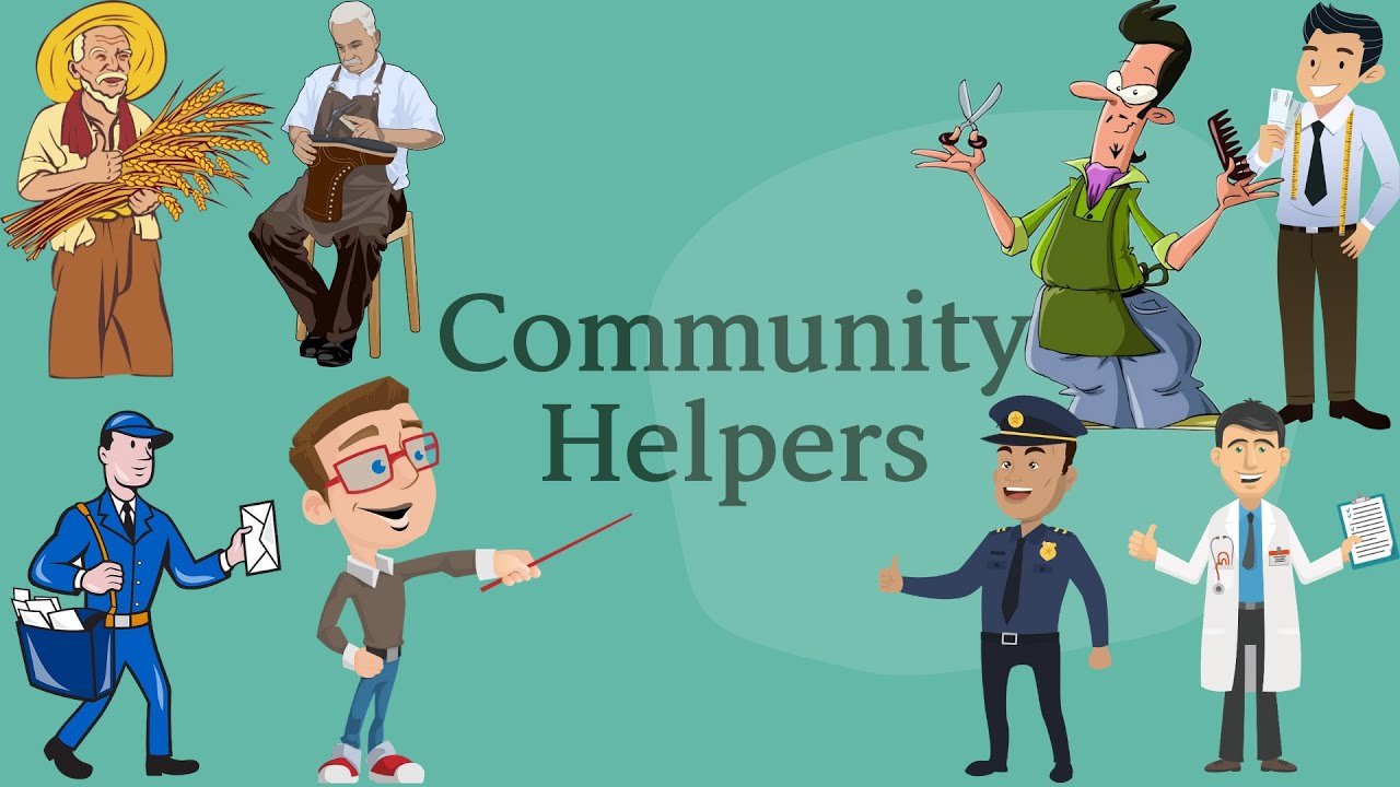 Community Helpers For Kids | Learn Community Helpers [Spelling ...