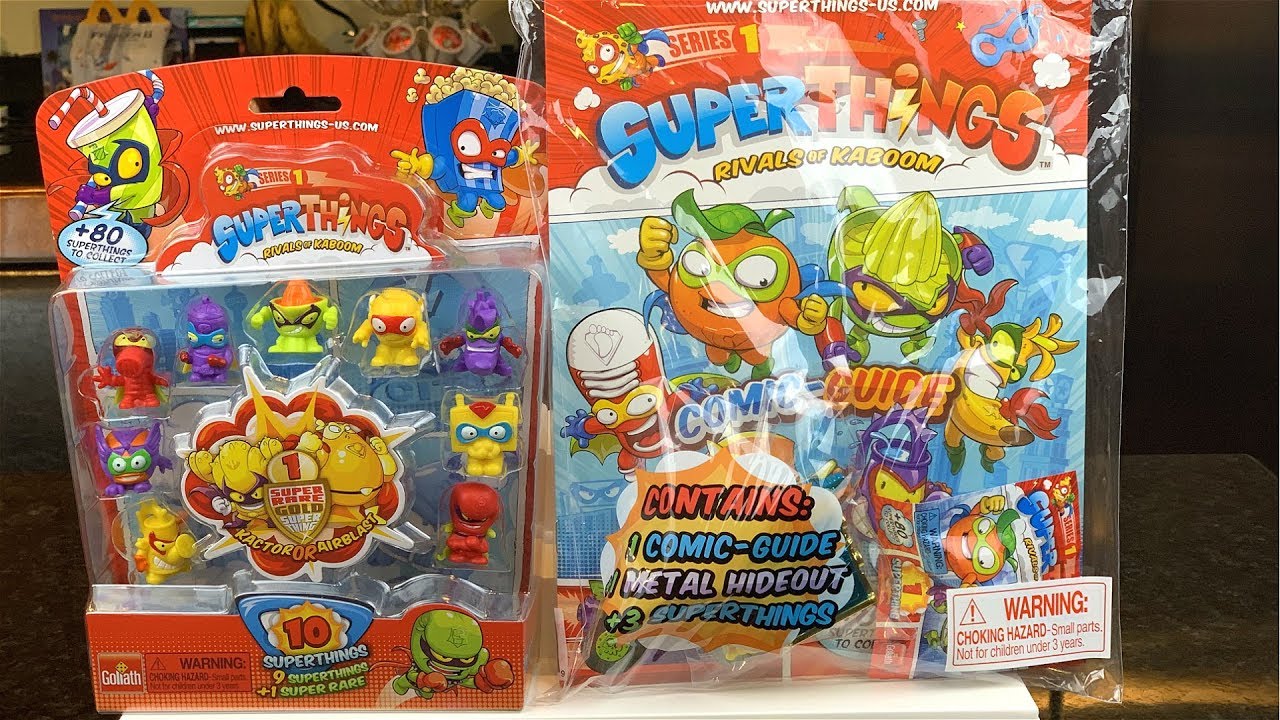 SuperThings Series 1- 10 Pack and Starter Pack UNBOXING/REVIEW. Super ...