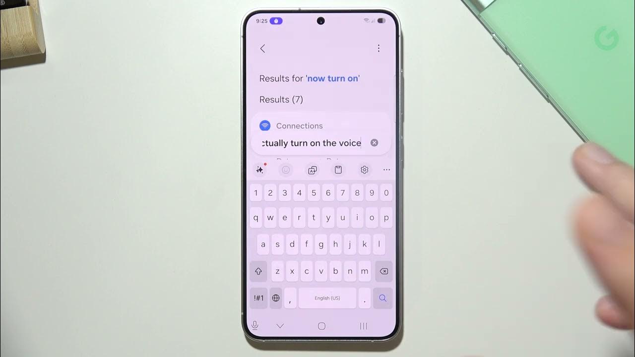 Samsung S25: How to Turn On Voice to Text - YouTube