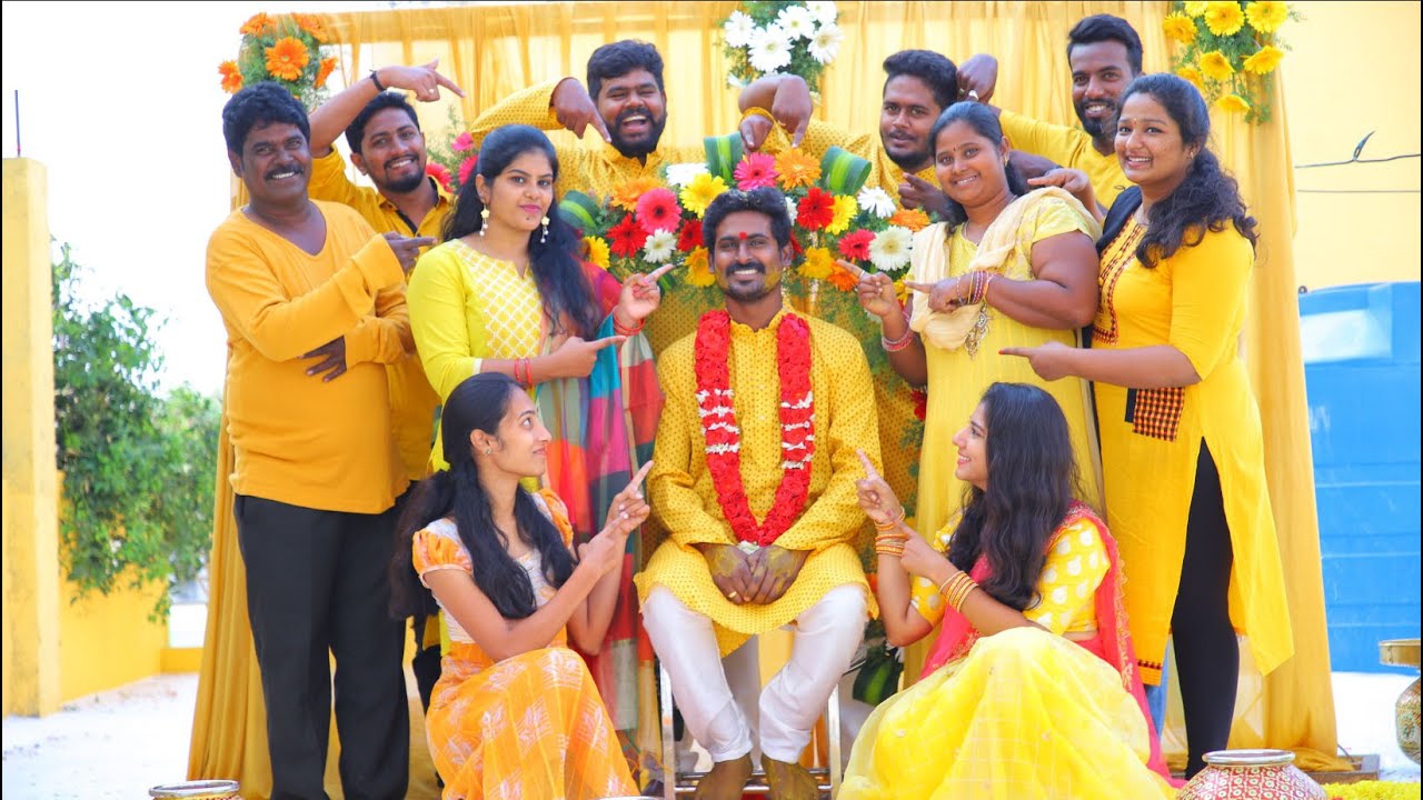 Mangala Snanam Video| Kotla Vari Pelli Sandhadi | Prudhvi & Ramya - YouTube