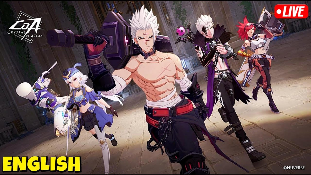 CRYSTAL OF ATLAN Live Gameplay: First Look Stream | ENGLISH - YouTube