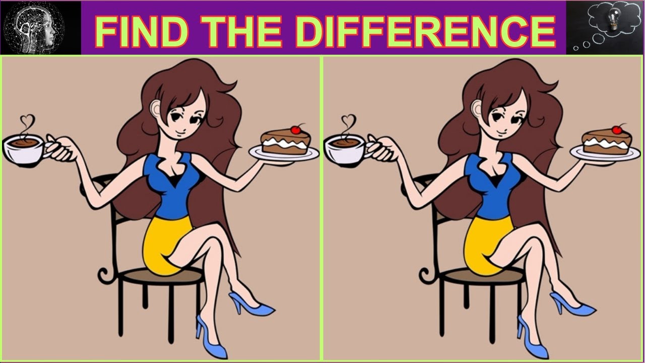 Mind Sharpening Challenge: Find the Difference Game [Spot the ...
