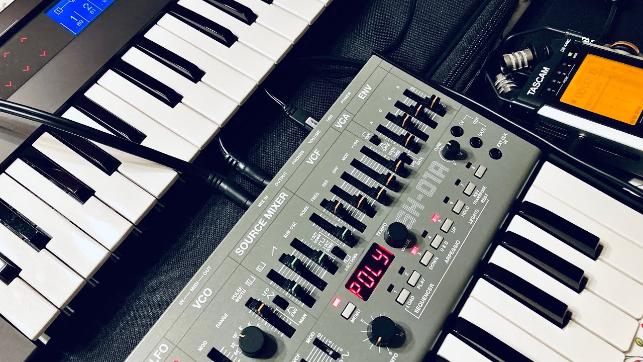 136. Yamaha reface DX and Roland SH-01A | minimalist synth recording ...