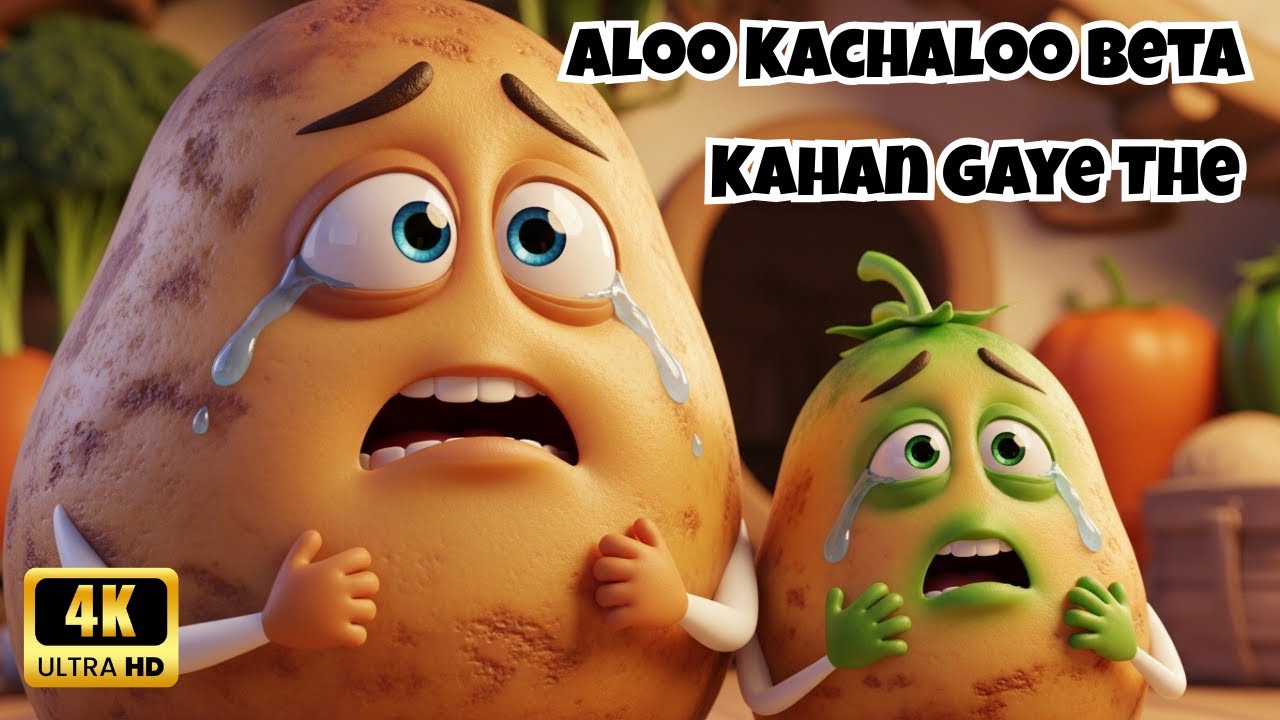 Aloo Kachaloo Beta Kahan Gaye The | Hindi Rhymes for Children |THE BEE ...